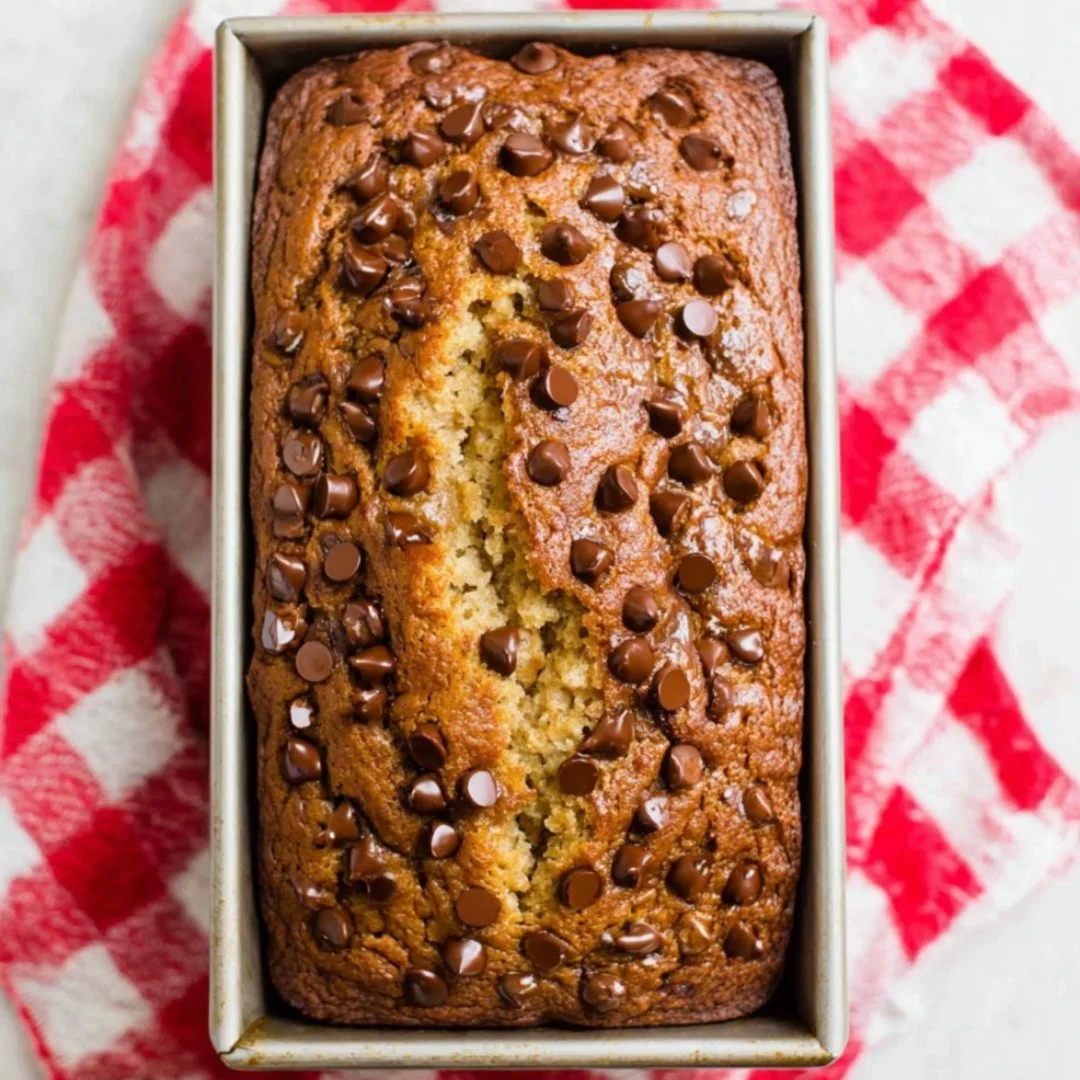Peanut Butter Chocolate Chip Banana Bread